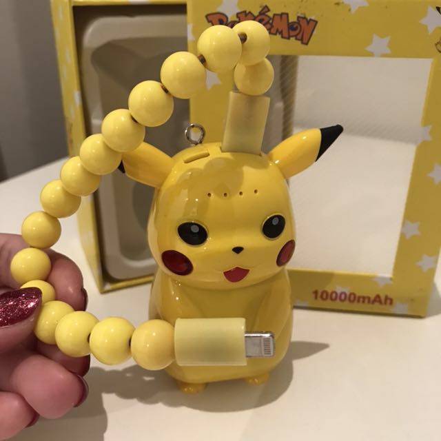 Pikachu battery bank, Electronics, Others on Carousell
