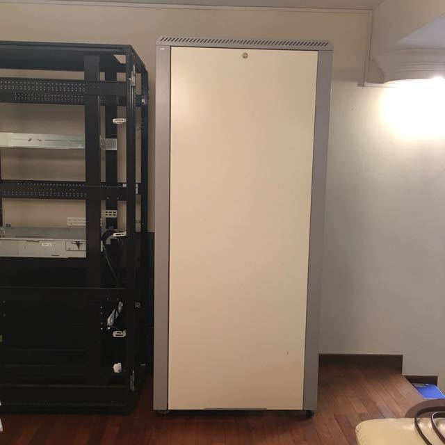Server Rack (white), Computers & Tech, Parts & Accessories, Networking ...