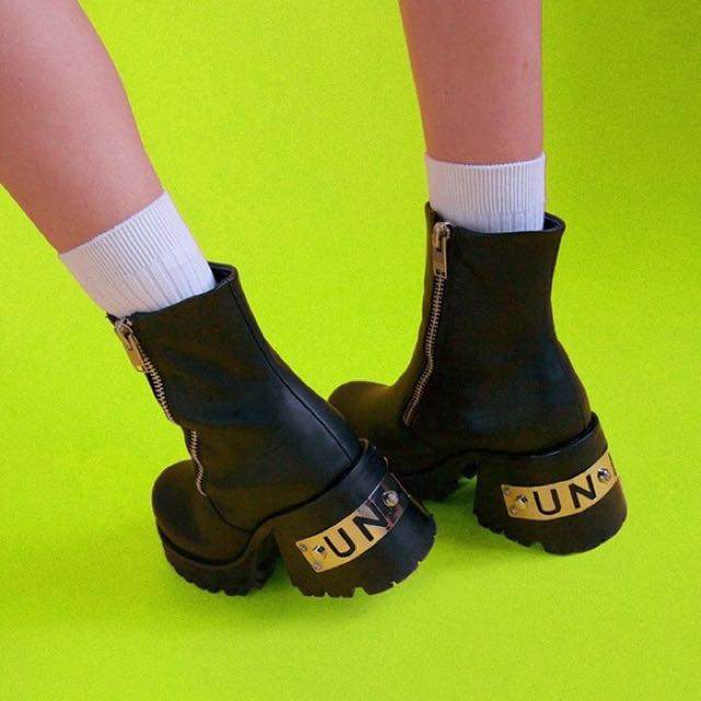 UNIF So Called Boots, Women's Fashion, Footwear, Boots on Carousell