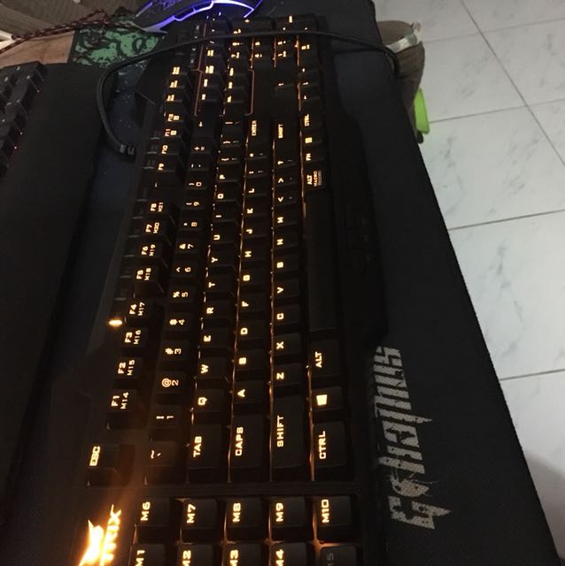 Asus strix mechanical keyboard, Computers & Tech, Parts & Accessories ...