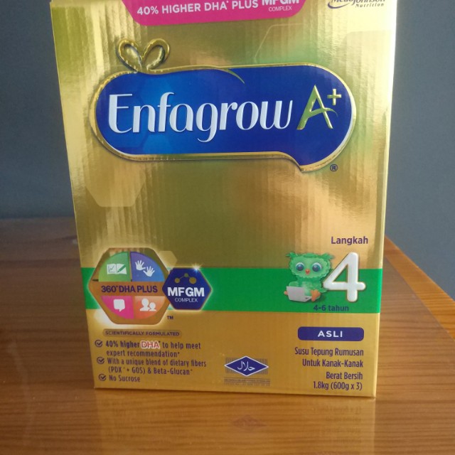 Enfagrow Stage 4 (Original) 1.8kg (600g x 3 pkt ), Babies & Kids ...