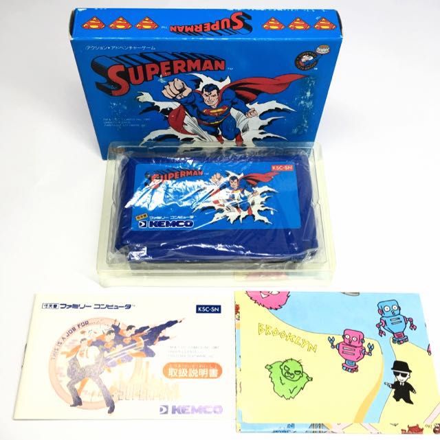 Famicom - Superman, Video Gaming, Video Games, Nintendo on Carousell