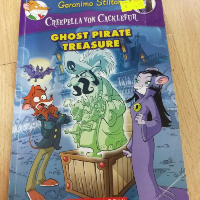 Geronimo Stilton ghost pirate treasure, Hobbies & Toys, Books ...