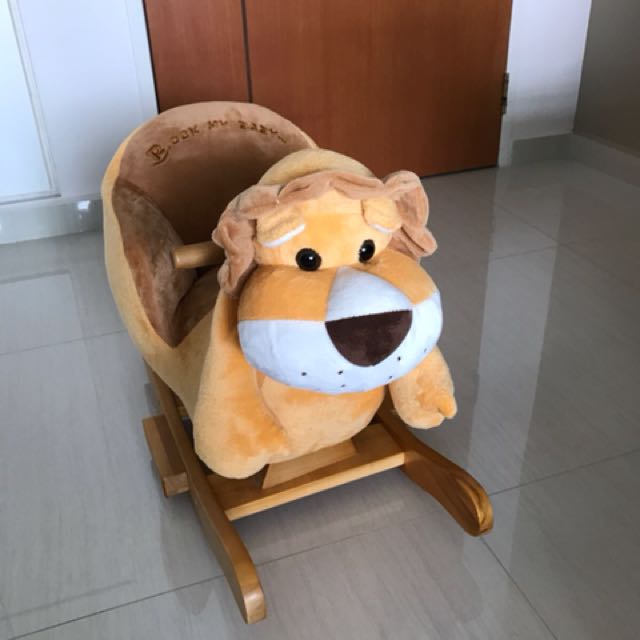 Lion rocker, Babies & Kids, Infant Playtime on Carousell