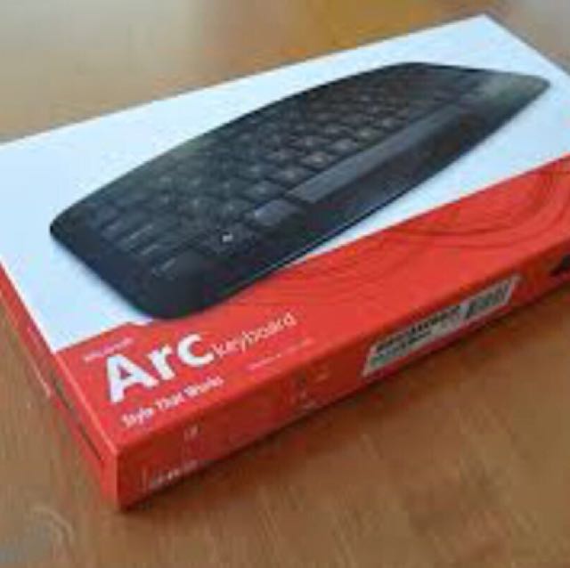 Microsoft ARC Keyboard, Computers & Tech, Parts & Accessories, Computer ...