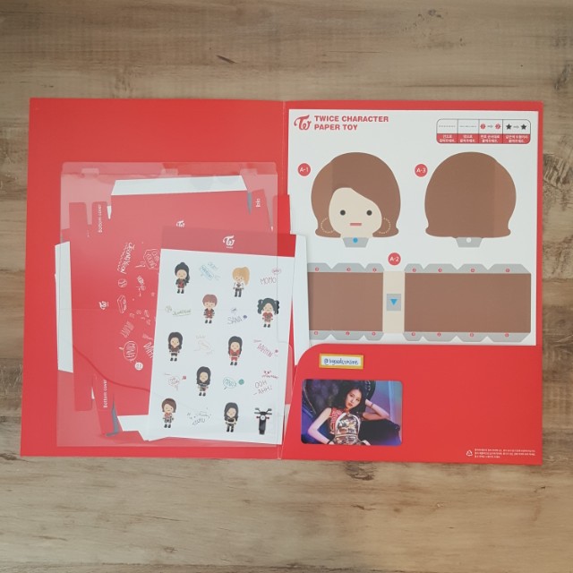 OFFICIAL | CHAEYOUNG TWICE POPUP STORE PAPER DOLL, Hobbies & Toys ...