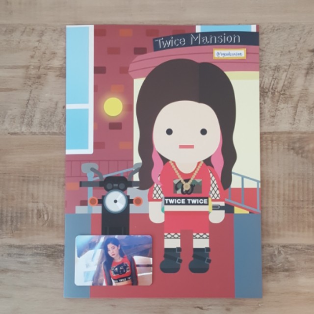 OFFICIAL | DAHYUN TWICE POPUP STORE PAPER DOLL, Hobbies & Toys ...