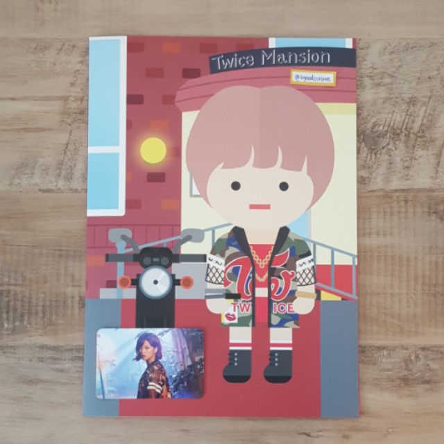 OFFICIAL | JEONGYEON TWICE POPUP STORE PAPER DOLL, Hobbies & Toys ...