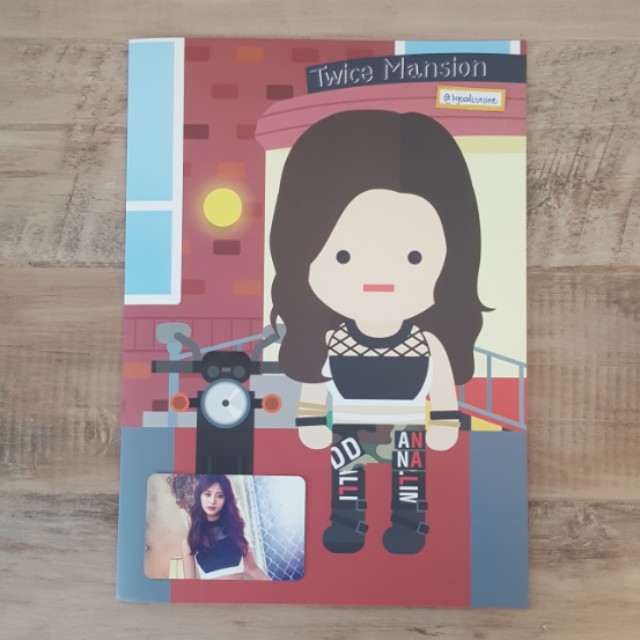 OFFICIAL | TZUYU TWICE POPUP STORE PAPER DOLL, Hobbies & Toys ...