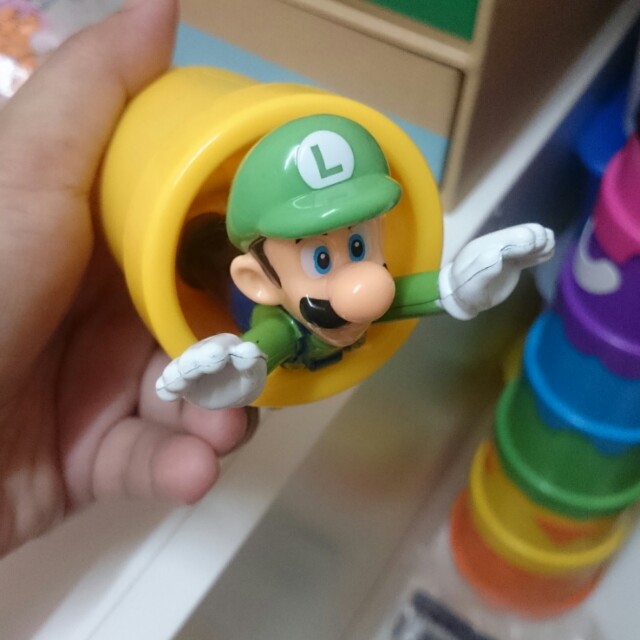 Super Mario Luigi Launcher, Hobbies & Toys, Toys & Games on Carousell