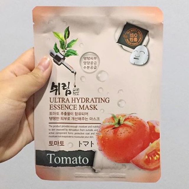 Tomato - Shelim Korean Face Mask, Beauty & Personal Care, Face, Face ...