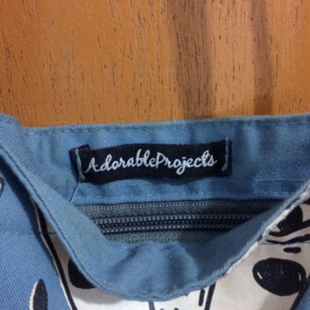 tote bag by [adorable project], Fesyen Wanita, Tas & Dompet di Carousell