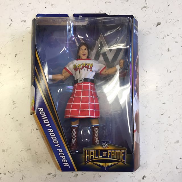 WWE Mattel Hall Of Fame Rowdy Roddy Piper Elite Figure, Hobbies & Toys ...