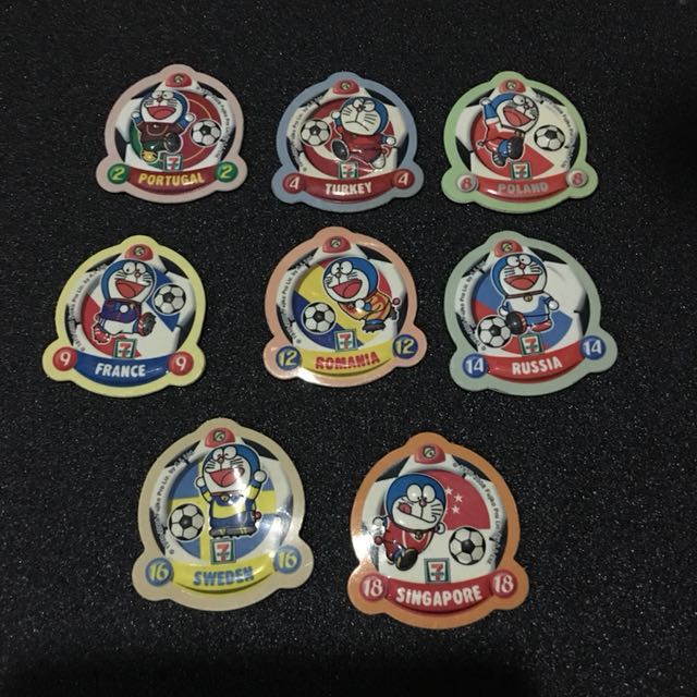 7-11 Doraemon Football/ Soccer Magnets, Furniture & Home Living, Home ...
