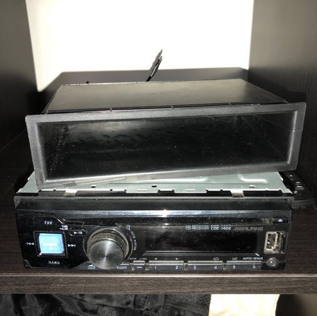 Alpine car entertainment system, TV & Home Appliances, TV ...