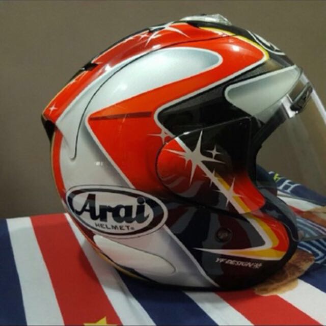 Arai Ram 3 Oyama Size S, Motorcycles, Motorcycle Apparel on Carousell