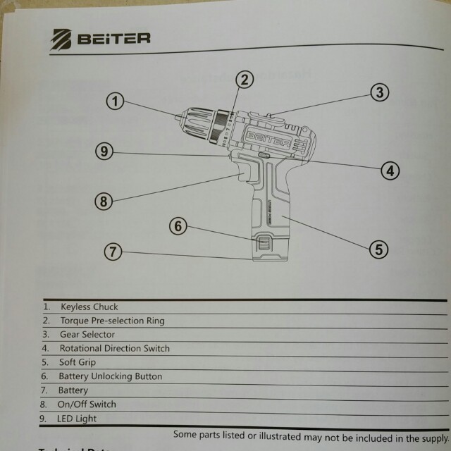 Beiter 16v cordless drill, Everything Else on Carousell
