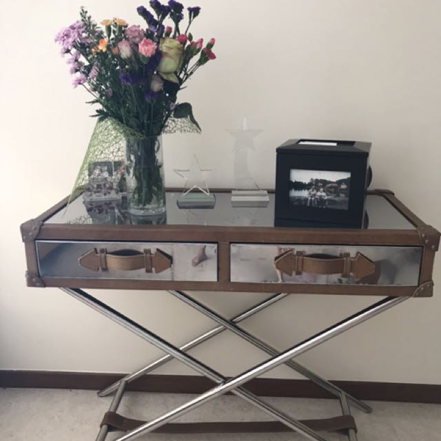 Briefcase Drawer / display table, Furniture & Home Living, Home Decor ...