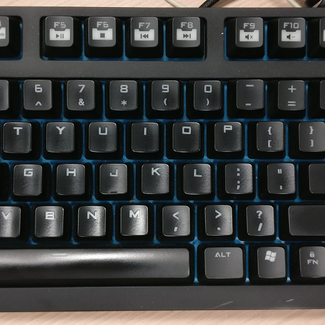 CM Storm Quickfire TK mechanical keyboard - cherry mx blue switches ...