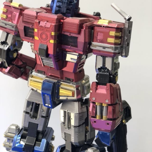 DIY Optimus Prime Metal Action Figurine, Hobbies & Toys, Toys & Games ...