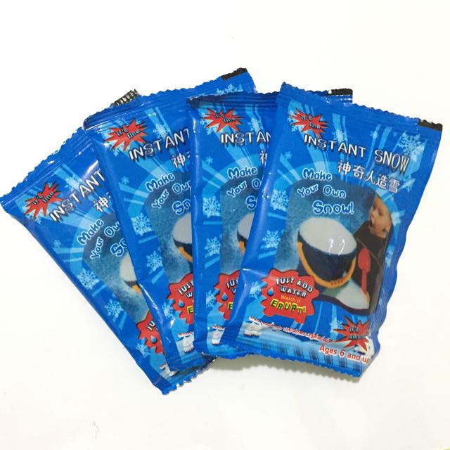 instant snow packets, Hobbies & Toys, Stationery & Craft, Occasions ...