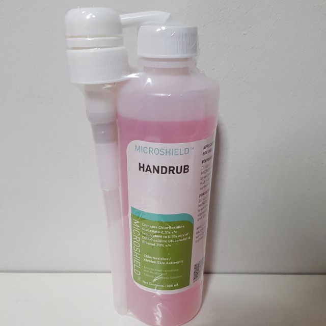 Microshield Handrub, Beauty & Personal Care, Hands & Nails on Carousell