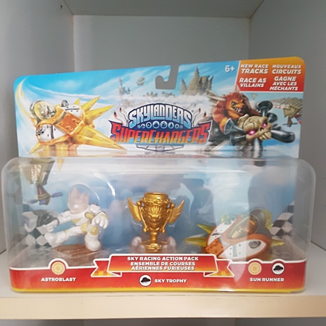 New Skylander SuperCharges- Sky Racing Action Pack, Video Gaming, Video ...