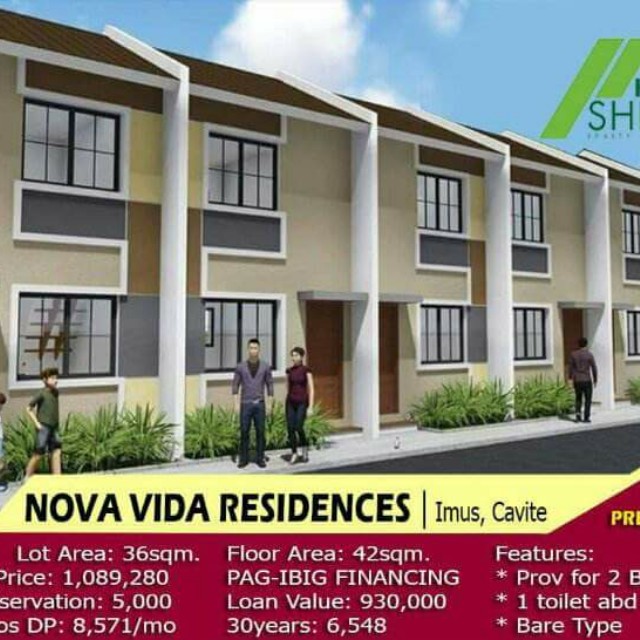 New Townhouse in Medicion Imus Cavite, Property, For Sale on Carousell