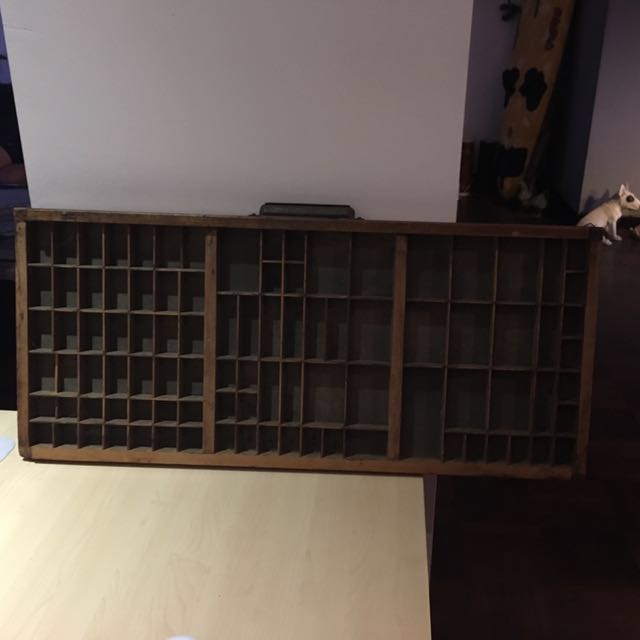 Old teak wood display rack, Furniture & Home Living, Furniture, Shelves ...