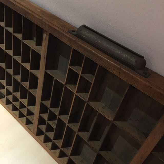 Old teak wood display rack, Furniture & Home Living, Furniture, Shelves ...