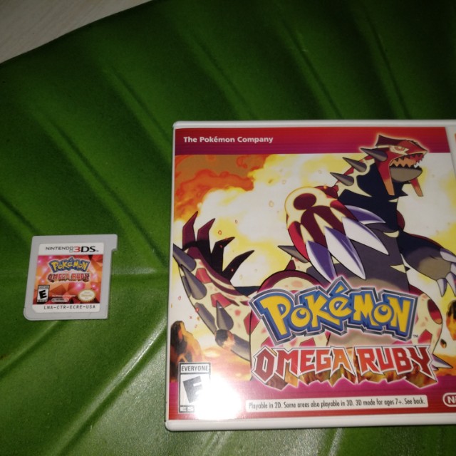 Pokemon Omega Ruby nintendo 3ds 2ds, Video Gaming, Video Game Consoles ...