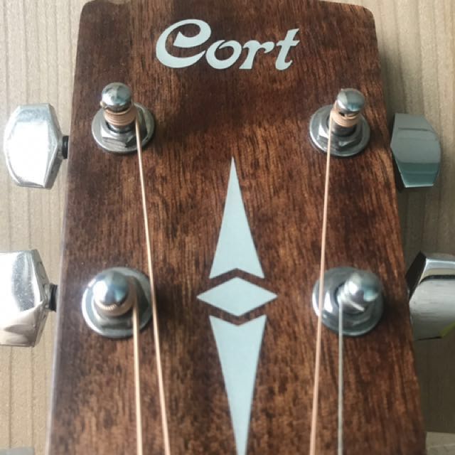 [PRICE REDUCED] Cort Earth 60 NS Guitar, Hobbies & Toys, Music & Media ...