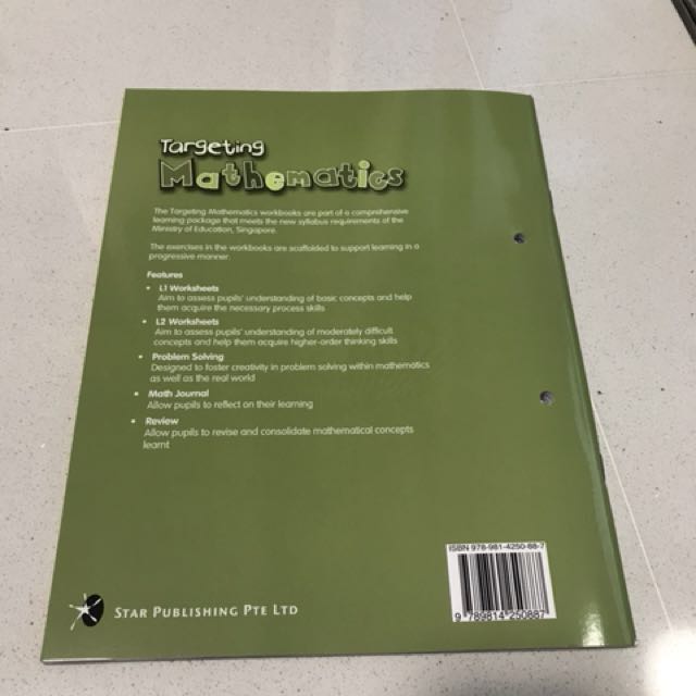 Primary one: Targeting Mathematics Workbook 1A part 1, Hobbies & Toys ...