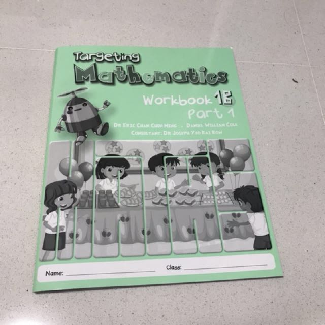 Primary one: Targeting Mathematics Workbook 1B part 1, Hobbies & Toys ...