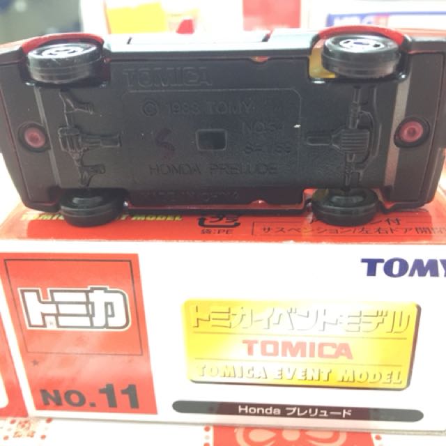 Rare! Tomica Honda prelude, Hobbies & Toys, Toys & Games on Carousell