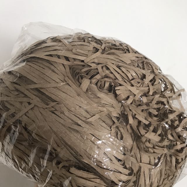 Shredded Kraft Paper Hay Filler, Everything Else on Carousell