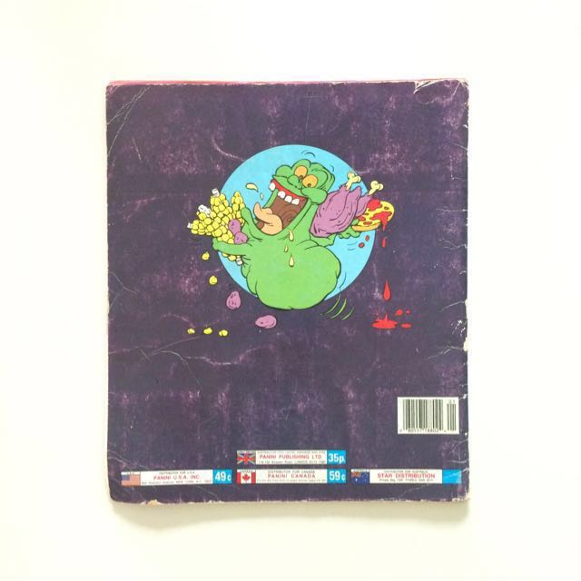 Vintage Panini The Real Ghostbusters Sticker Album (Singapore Origin ...