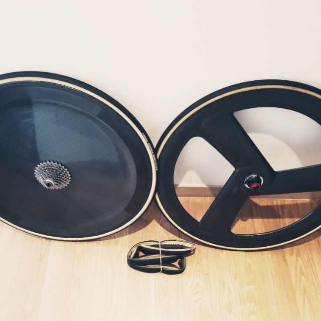 Vision 3 spoke/disc wheel - fastest setup, Sports Equipment, Bicycles ...