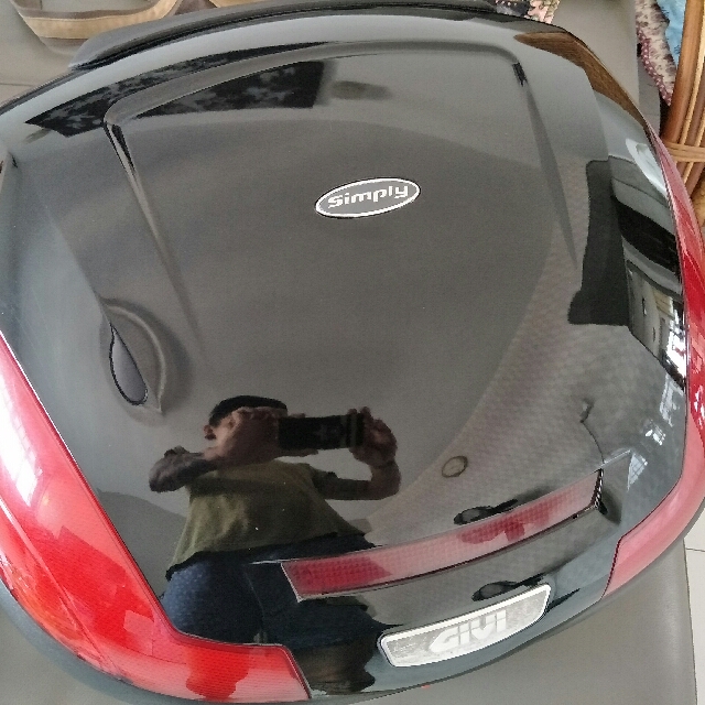 (45 Litre) GIVI BOX, Motorcycles, Motorcycle Accessories on Carousell