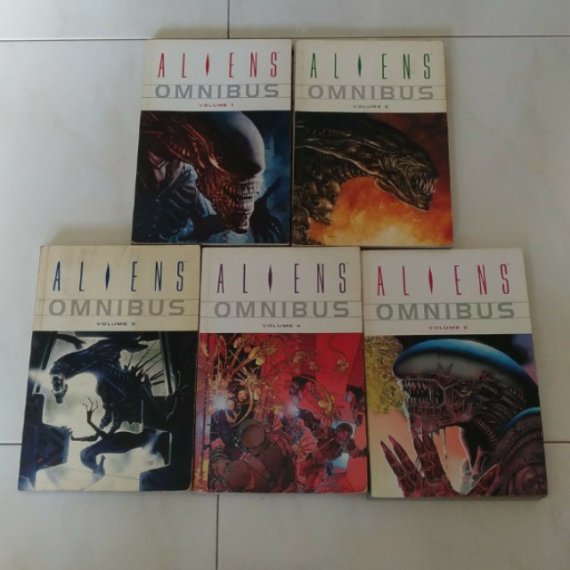 Aliens Omnibus 1 - 5, Hobbies & Toys, Books & Magazines, Fiction & Non ...