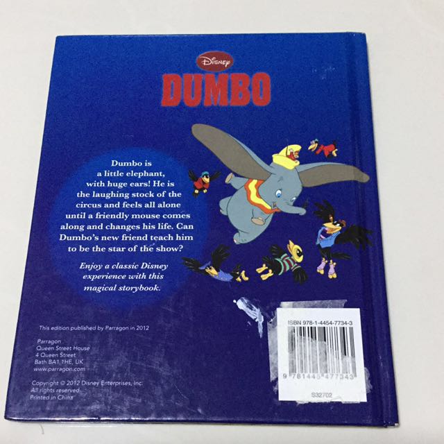 Disney Magical Story - Dumbo, Hobbies & Toys, Books & Magazines ...