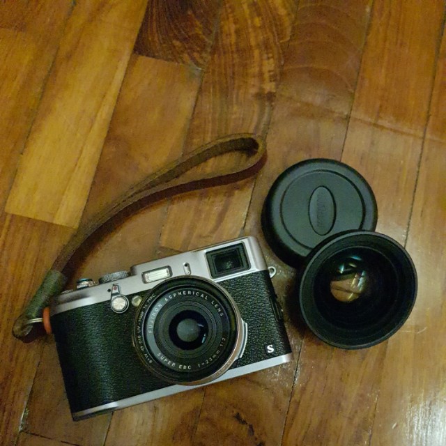 Fujifilm X100s With Nikon Wc E68 Wide Converter 0 68x Photography
