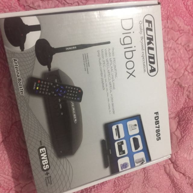 FUKUDA TV DIGIBOX, TV & Home Appliances, TV & Entertainment, Media ...
