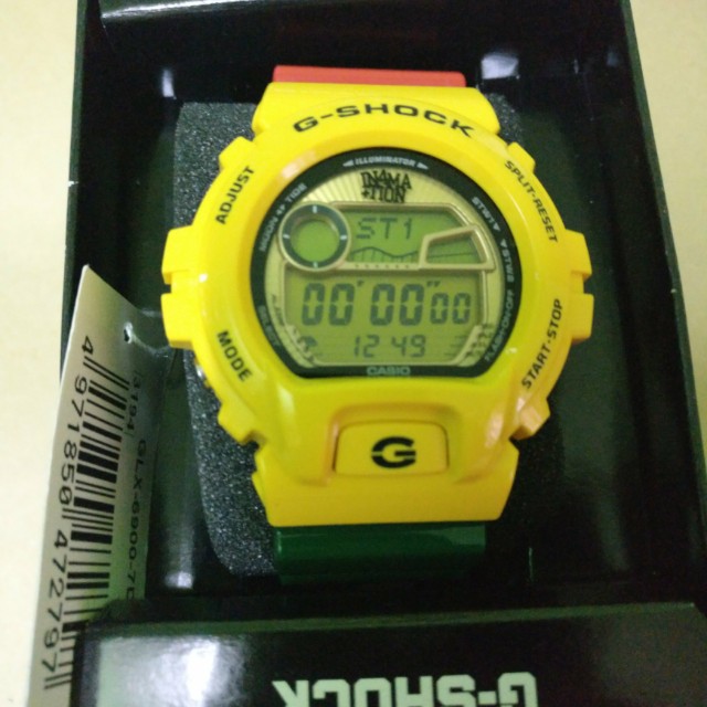 G-Shock GLX-6900 aka Rasta Assemble Original, Men's Fashion, Watches ...