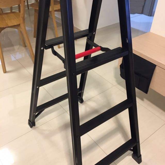 Hasegawa ladder Japanese aluminum ladder 4 steps, Furniture & Home ...