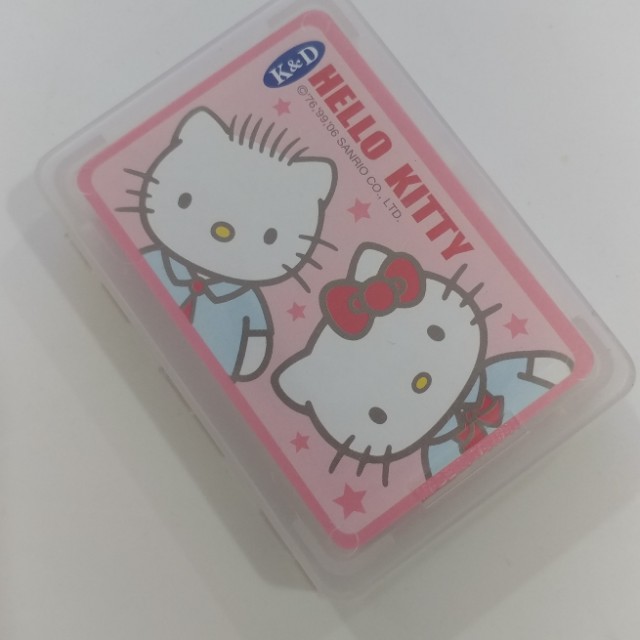 Hello kitty playing cards - last set, Hobbies & Toys, Toys & Games on ...