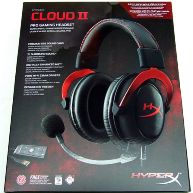 Hyperx Cloud II Gaming Headset, Audio, Headphones & Headsets on Carousell