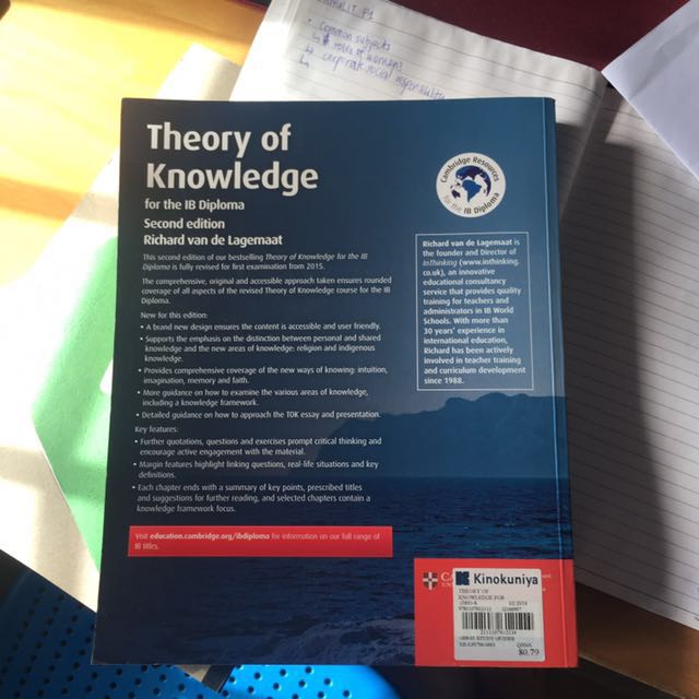 IB Theory of Knowledge Textbook, Hobbies & Toys, Books & Magazines ...