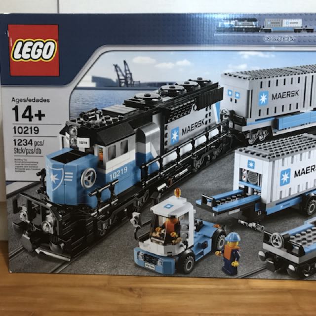 Maersk LEGO train set, Hobbies & Toys, Toys & Games on Carousell
