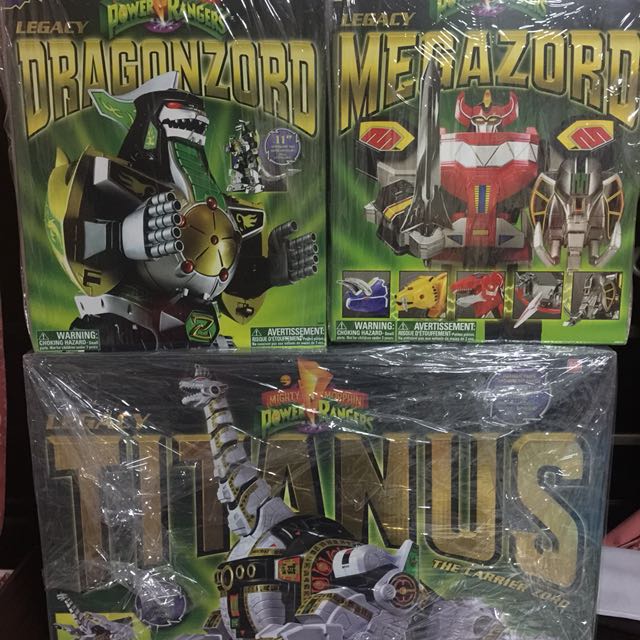 SALE Bandai legacy ultrazord set titanus Megazord dragonzord mmpr power ...